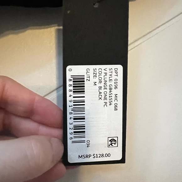 Swim | Gianni Bini Glitz Gem Embellished Vwire Plunge One Piece ...